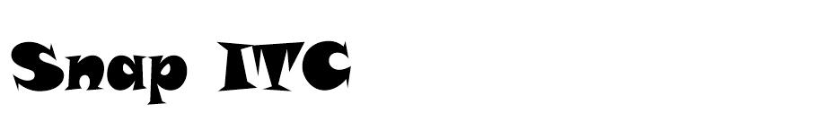 Snap ITC font - Snap ITC font download