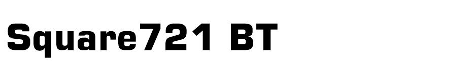 Square721 BT font - Square721 BT font download