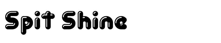 Spit Shine font - Spit Shine font download