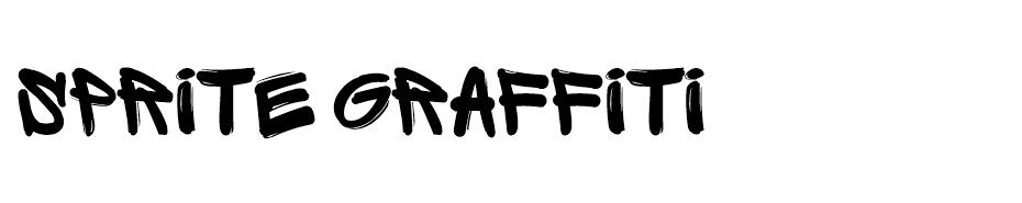 Sprite Graffiti font - Sprite Graffiti font download