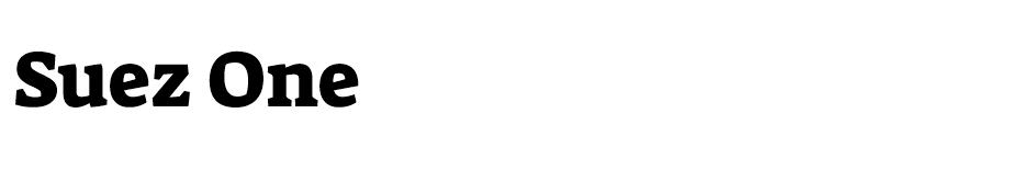 Suez One font - Suez One font download