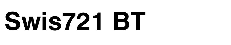 Swis BT Bold font - Swis BT Bold font download