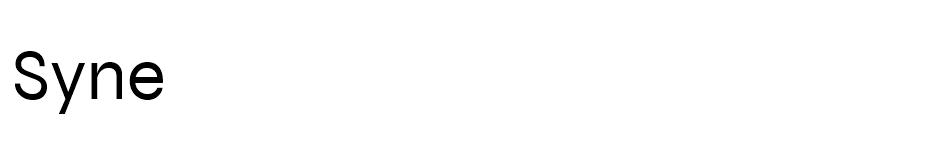 Syne font - Syne font download