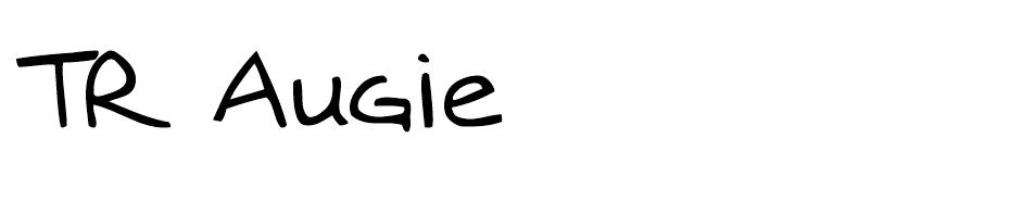 TR Augie font - TR Augie font download