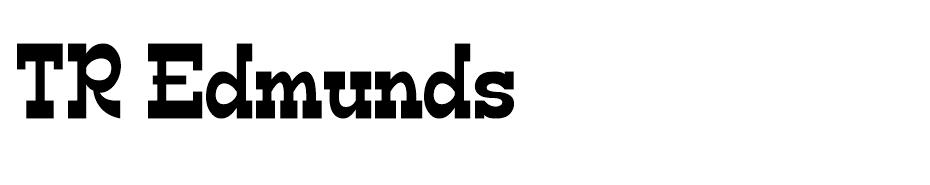 TR Edmunds font - TR Edmunds font download