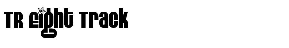 TR Eight Track font - TR Eight Track font download