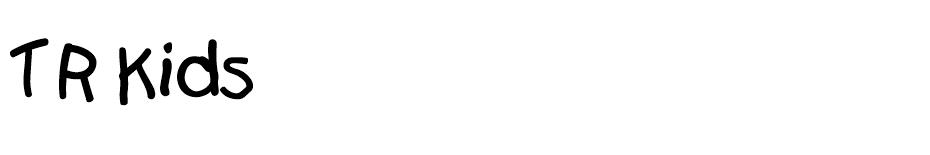 TR Kids font - TR Kids font download