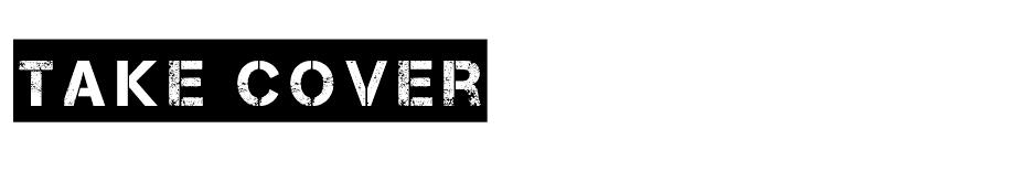 Take Cover font - Take Cover font download