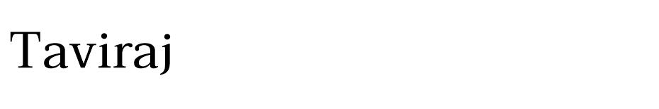 Taviraj font - Taviraj font download