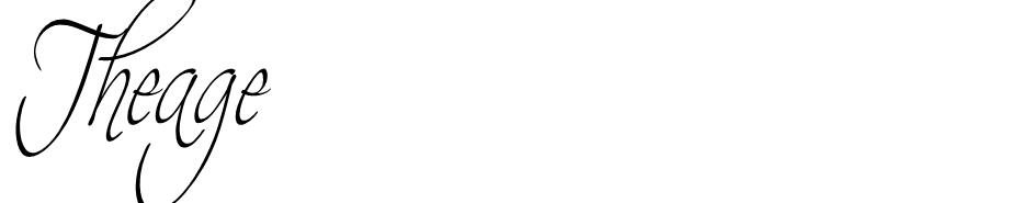 Theage font - Theage font download