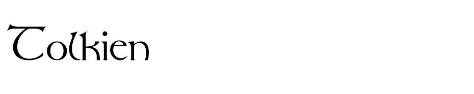 Tolkien font - Tolkien font download