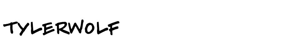 Tylerwolf font - Tylerwolf font download