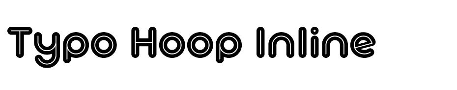 Typo Hoop Inline font - Typo Hoop Inline font download