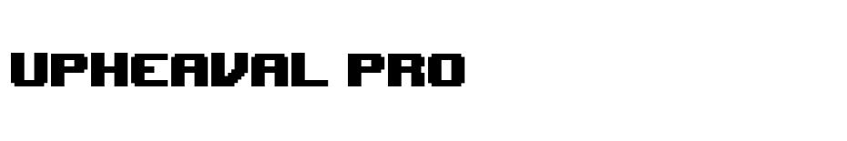 Upheaval Pro Font font - Upheaval Pro Font font download