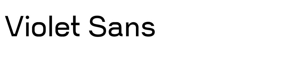 Violet Sans font - Violet Sans font download