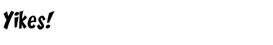 Yikes font - Yikes font download