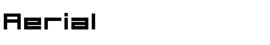 Aerial font - Aerial font download