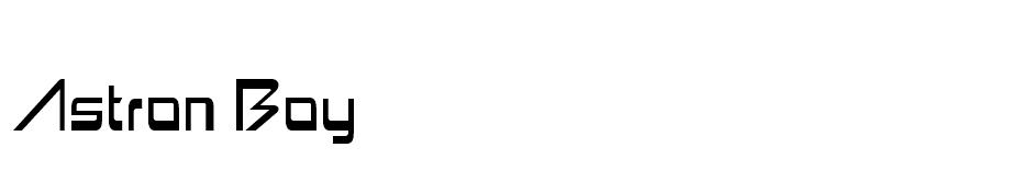 Astron Boy font - Astron Boy font download