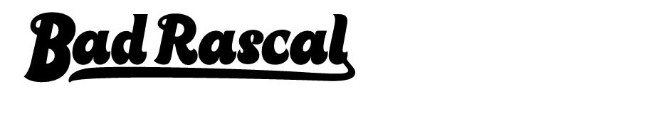 Bad Rascal font - Bad Rascal font download