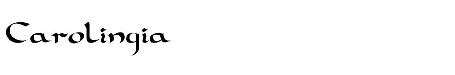 Carolingia font - Carolingia font download