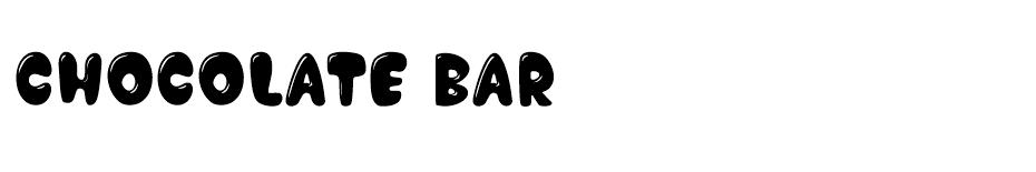 Chocolate Bar font - Chocolate Bar font download