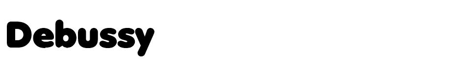 Debussy font - Debussy font download