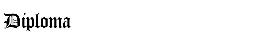 Diploma font - Diploma font download
