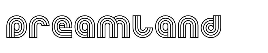 Dreamland font - Dreamland font download