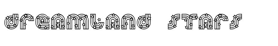 Dreamland Stars font - Dreamland Stars font download