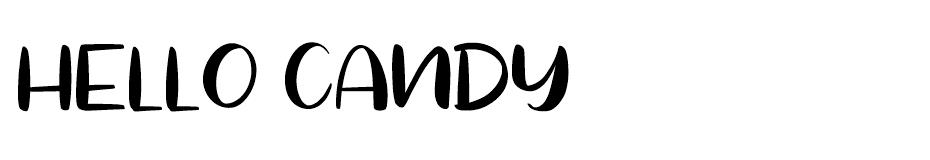 Hello Candy font - Hello Candy font download