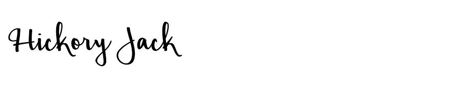 Hickory Jack font - Hickory Jack font download