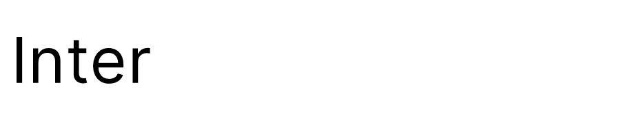 Inter font - Inter font download