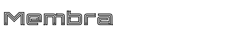 Membra font - Membra font download
