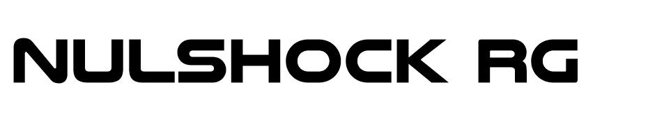 Nulshock font - Nulshock font download