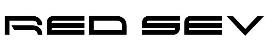 Red Seven Font font - Red Seven Font font download