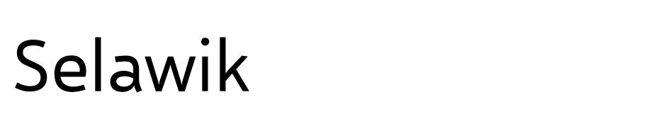 Selawik font - Selawik font download