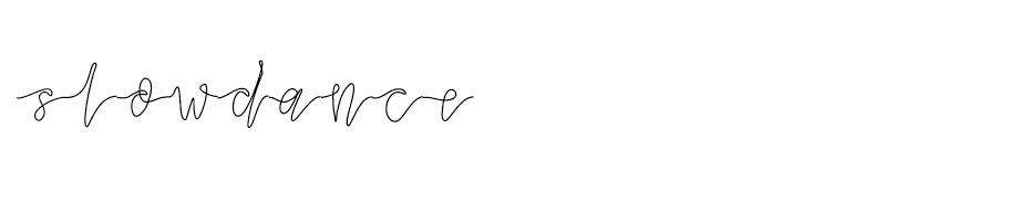 Slow Dance font - Slow Dance font download