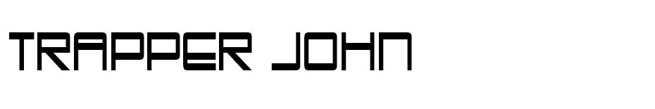 Trapper John Font font - Trapper John Font font download