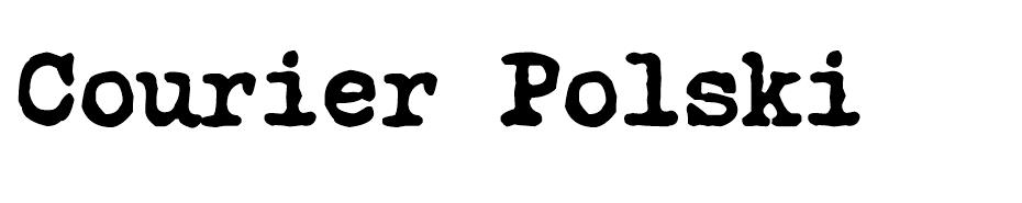 Courier Polski 1941 Font font - Courier Polski 1941 Font font download