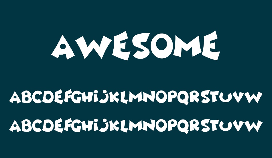 Awesome font - Font Tr Awesome font - Font Tr