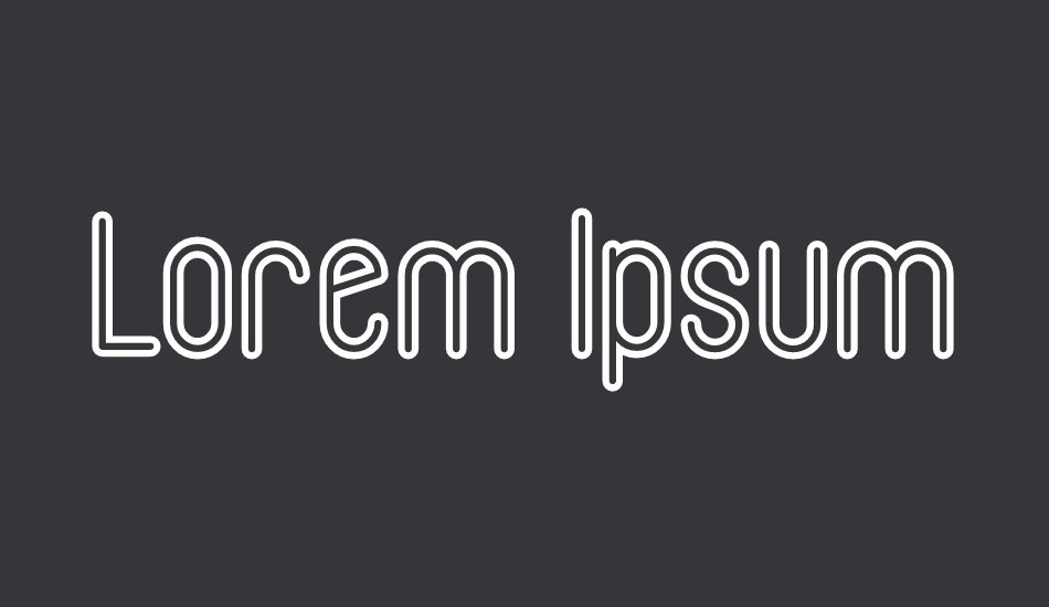 Lorem Ipsum font - Font Tr