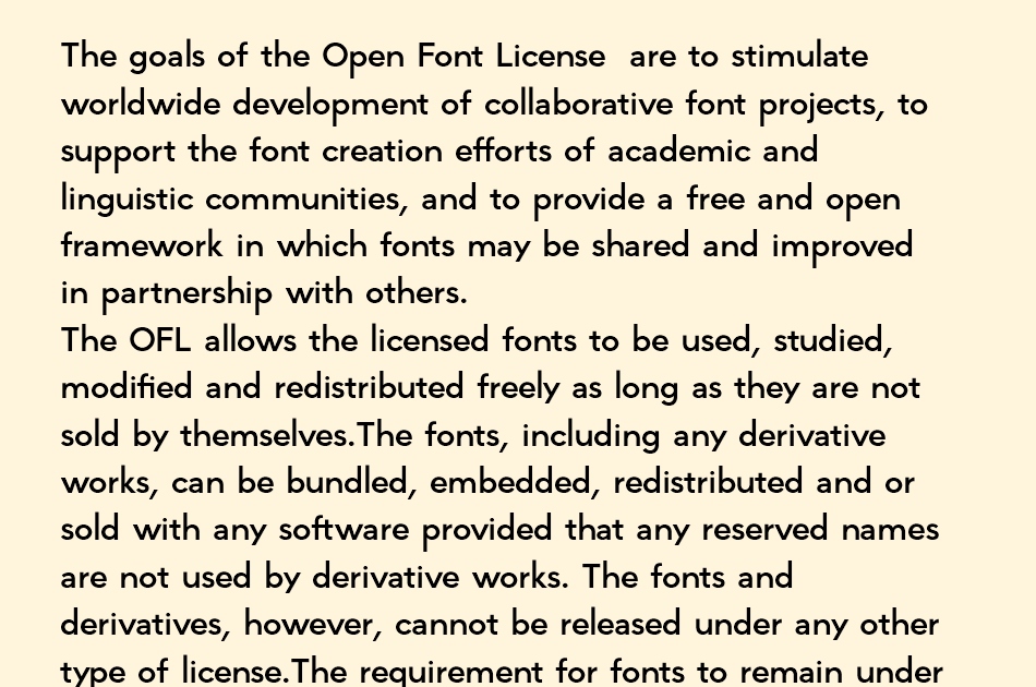 Made Infinity font - Font Tr