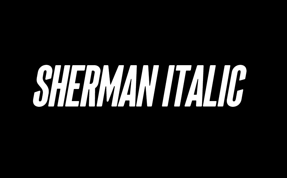 Sherman font - Font Tr