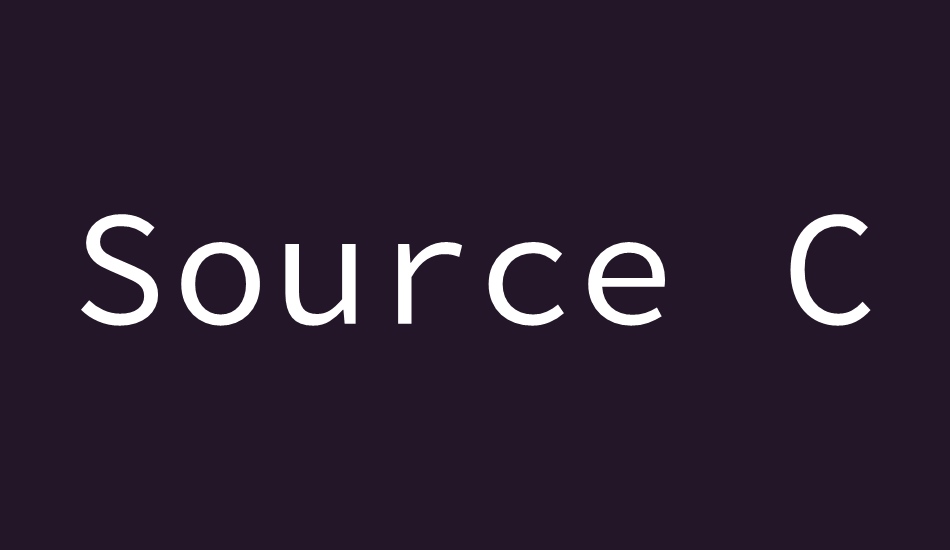 Source Code Pro Font Source Code Pro Font Download