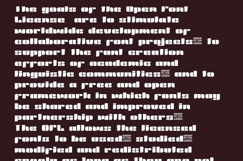 White Block font - Font Tr