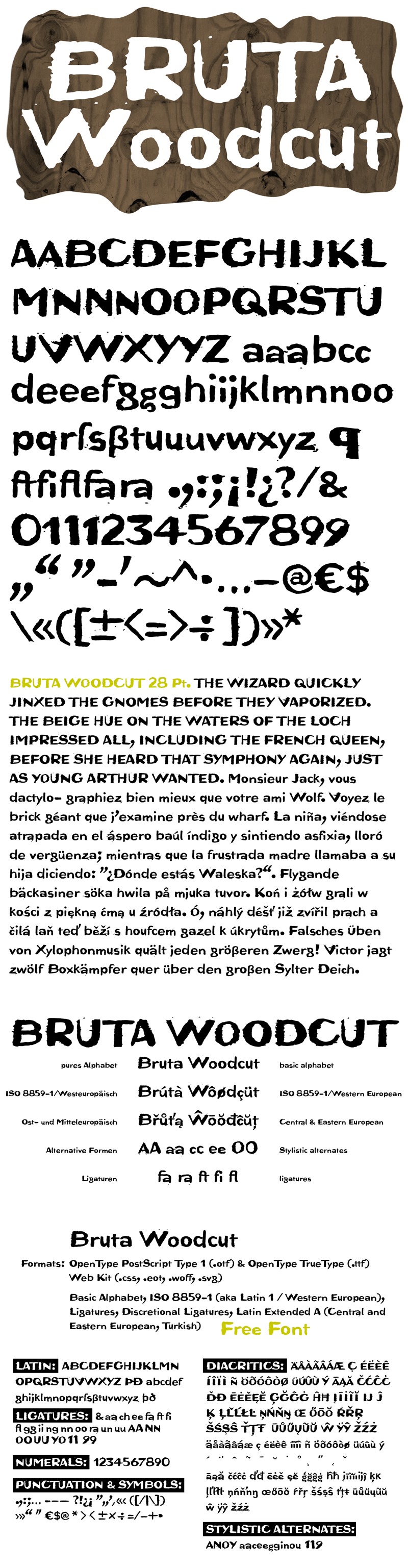 Bruta Font Font